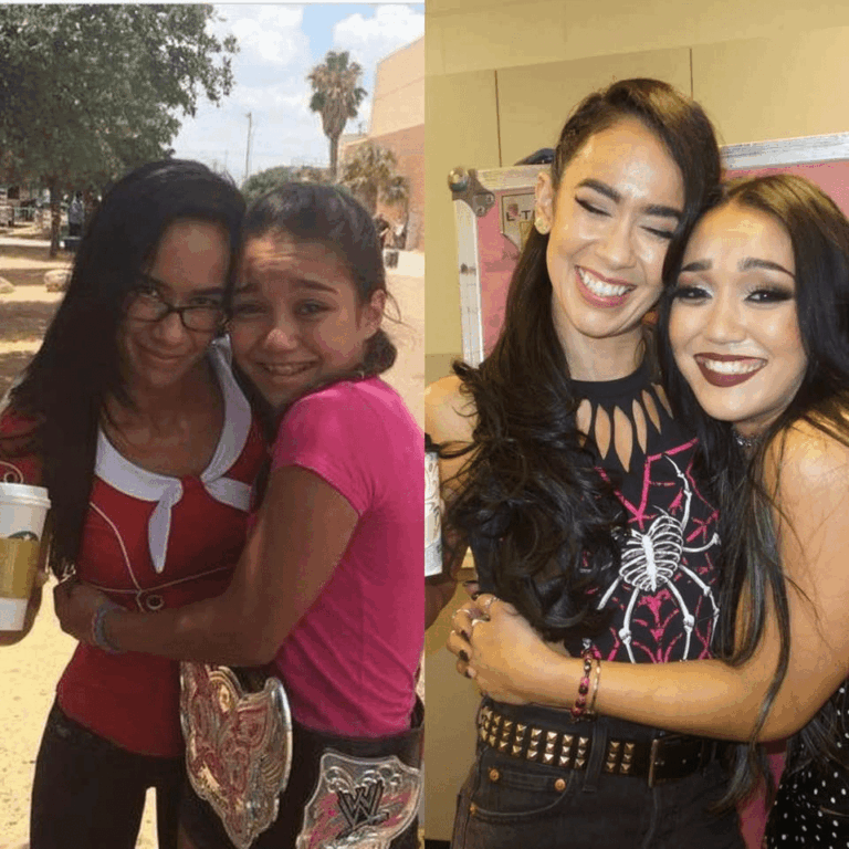 AJ Lee and Roxanne Perez then and now! - STRENGTH FIGHTER